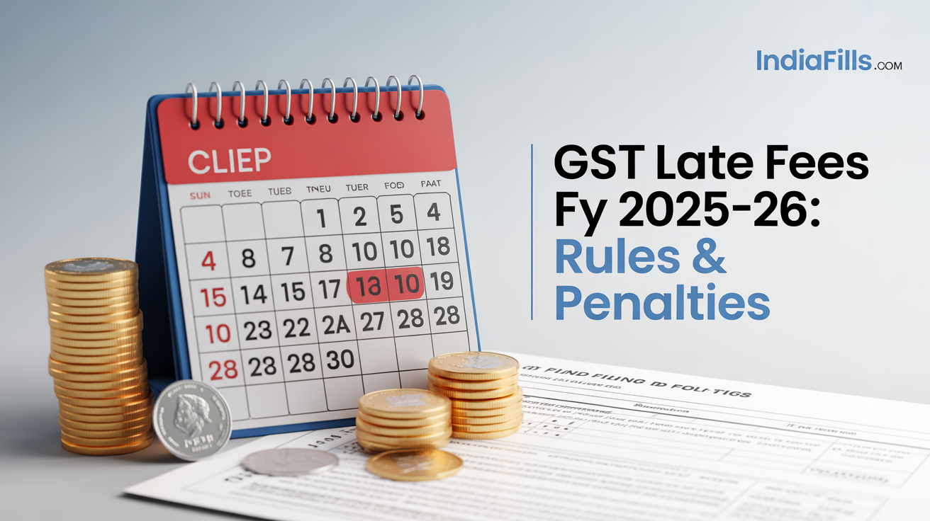 GST Late Fees FY 2025-26: Rules, Penalties & How to Avoid